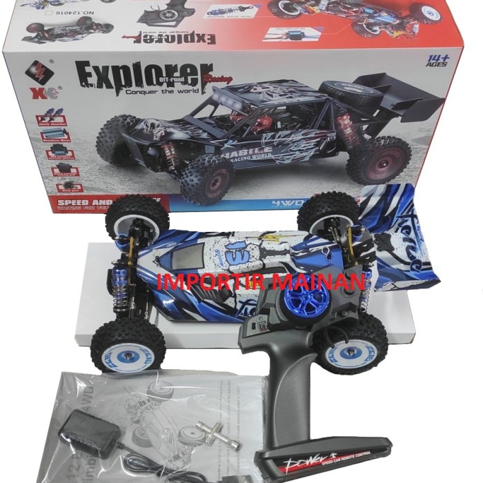 Jual Wltoys 124017 V2 brushless rc buggy 1:12 RTR full propo 4WD ...