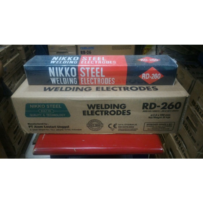 Jual Kawat las Nikko RD 260 2,6 mm | Shopee Indonesia
