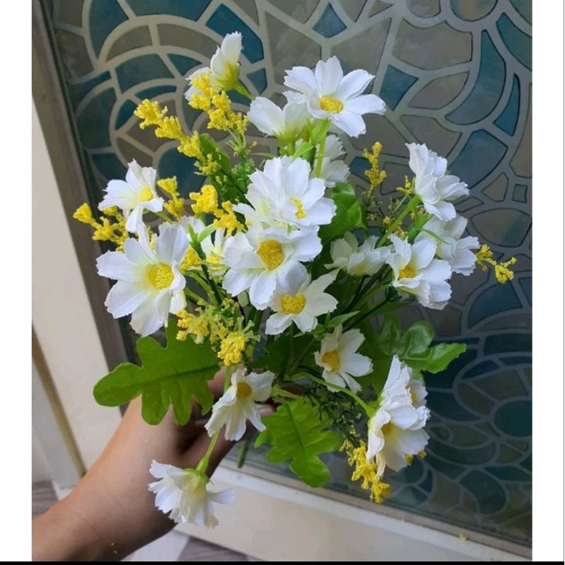 Jual BUNGA KRISAN / BUNGA CRYSAN ARTIFICIAL /BUNGA PLASTK | Shopee ...