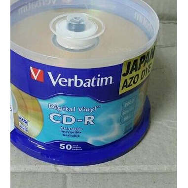 Jual CD-R Verbatim Gold Vinyl (50pcs) | Shopee Indonesia