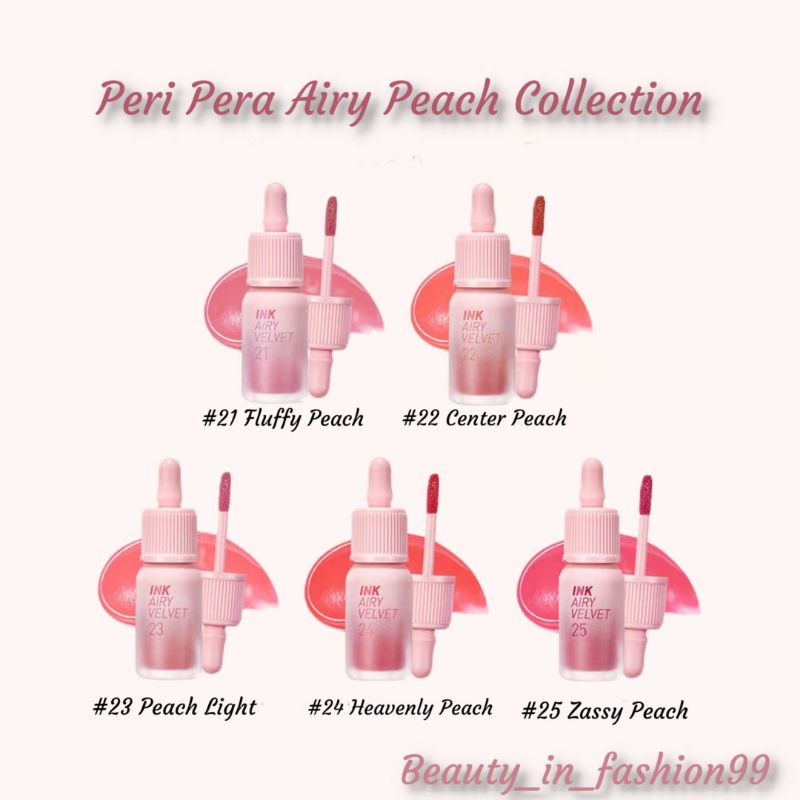Jual Peripera AIRY INK Velvet (Limited Edition) New Packaging (READY ...