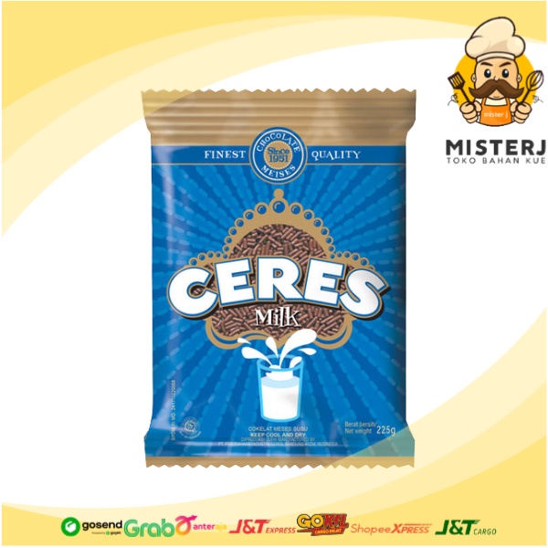 Jual Ceres Meses Hagelslag Milk | 200 Gram | Ceres Meses Taburan Coklat ...