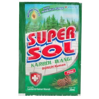 Jual Supersol Karbol Sachet 25 Ml Murah | Shopee Indonesia