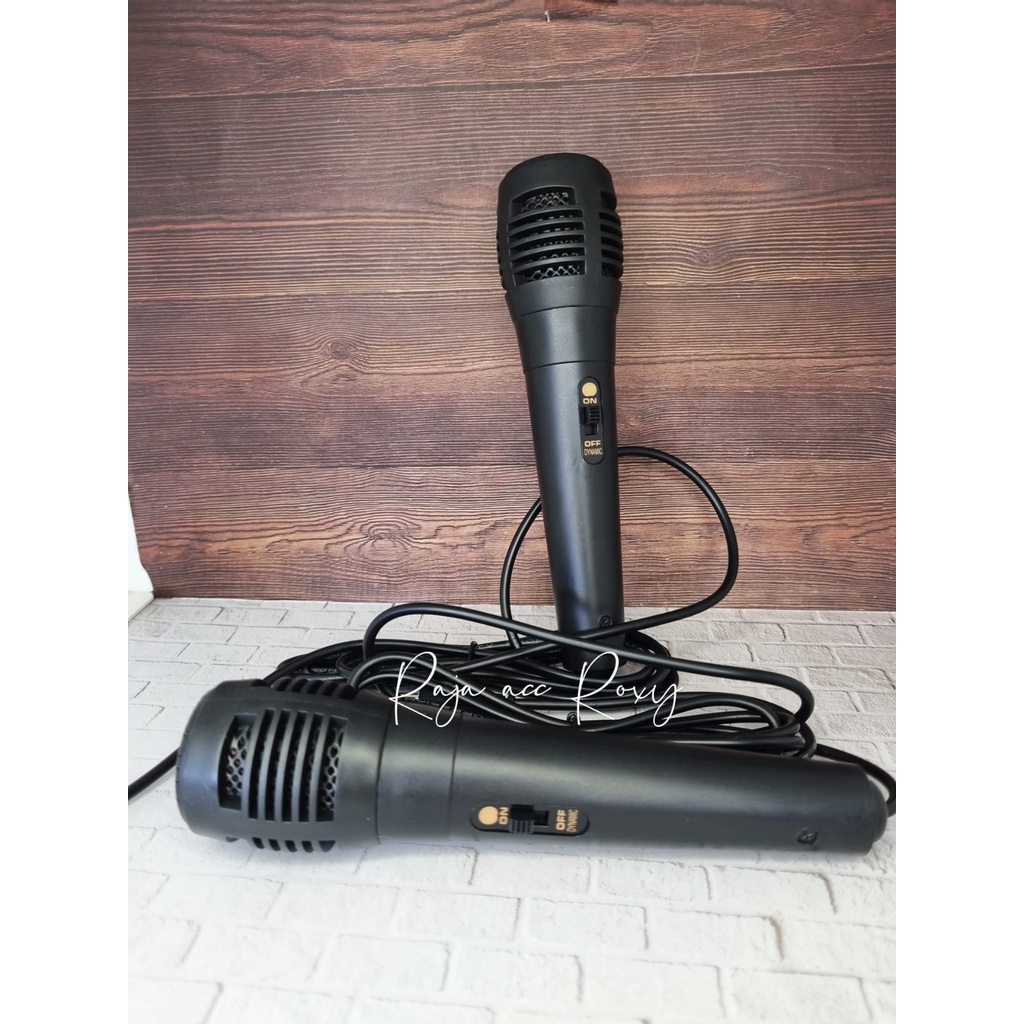 Jual Mic Karaoke / Microphone Kabel Colokan Kecil 3.5mm Non Pack ...