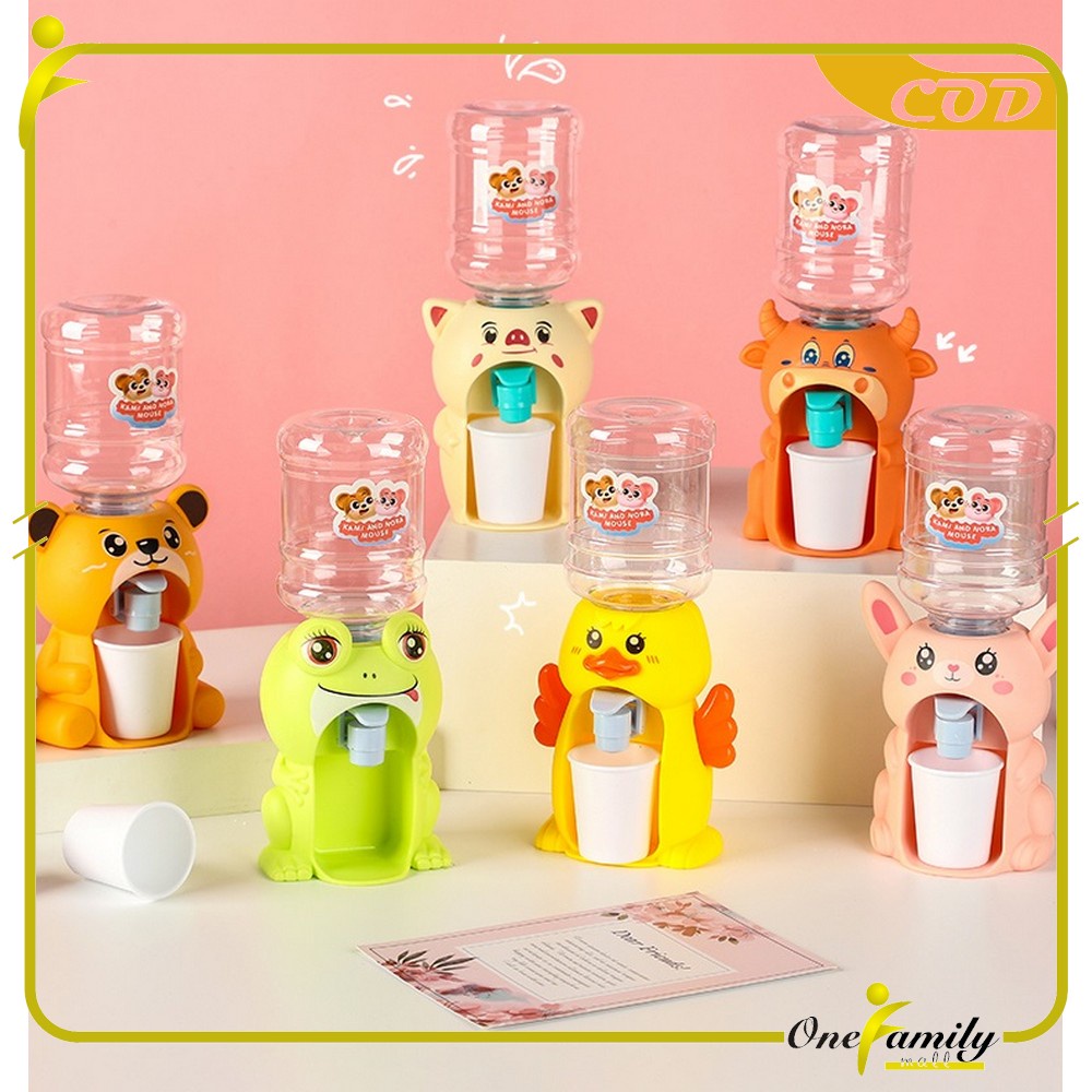 Jual ONE-M295 Dispenser Mini Air Minum Anak Karakter Bebek Kartun ...