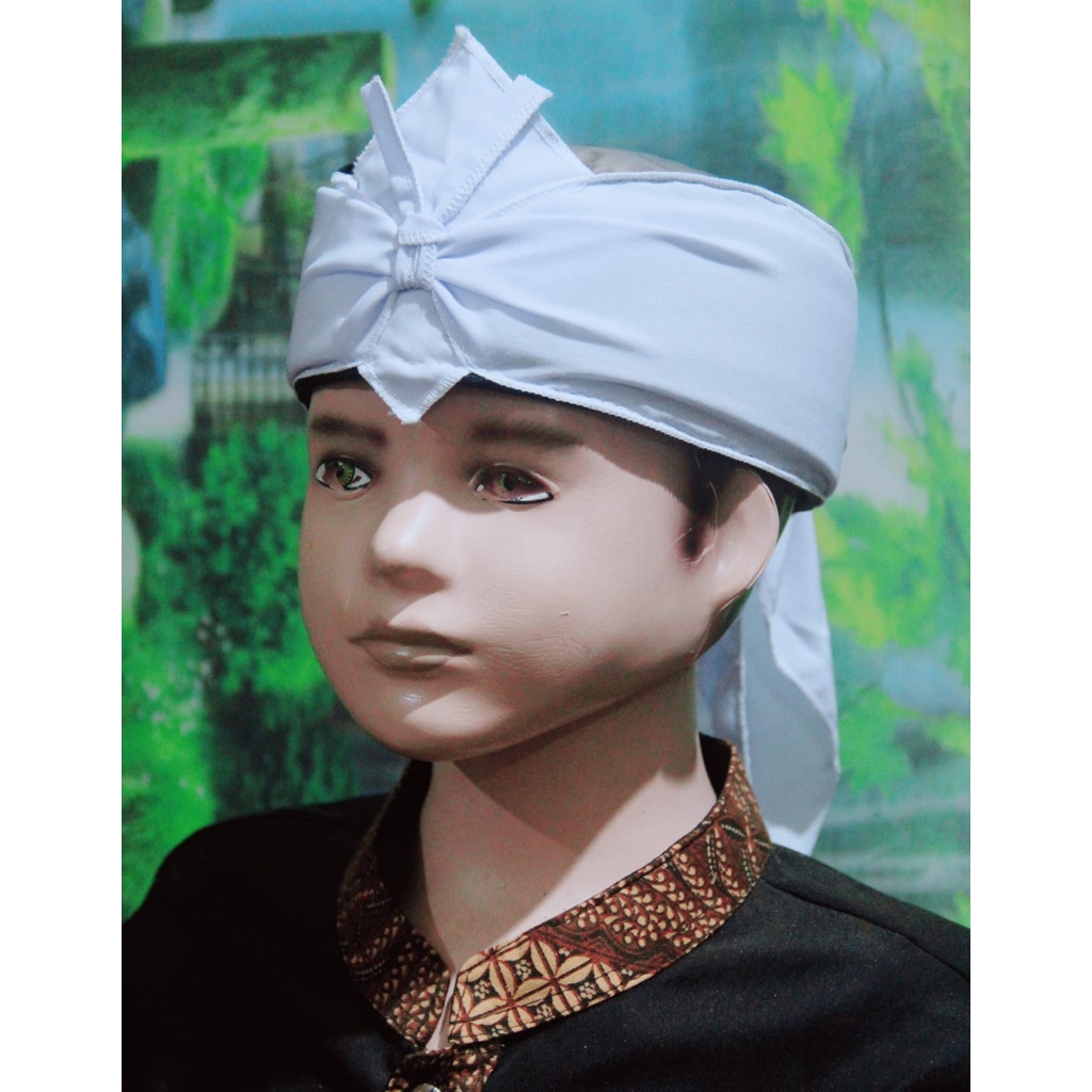 Jual iket kepala sunda jawa tradisional atas bolong anak dan dewasa ...