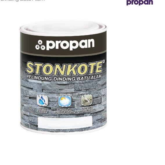 Jual CAT BATU ALAM PROPAN STONKOTE 0.9L - BLACK GLOSS | Shopee Indonesia