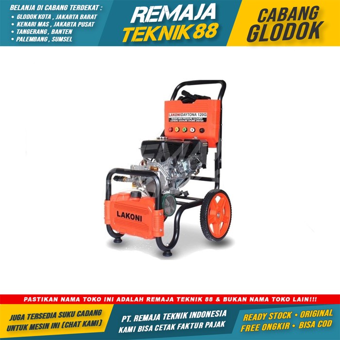 Jual MESIN STEAM LAKONI / JET CLEANER LAKONI ENGINE / LAKONI DAYTONA ...