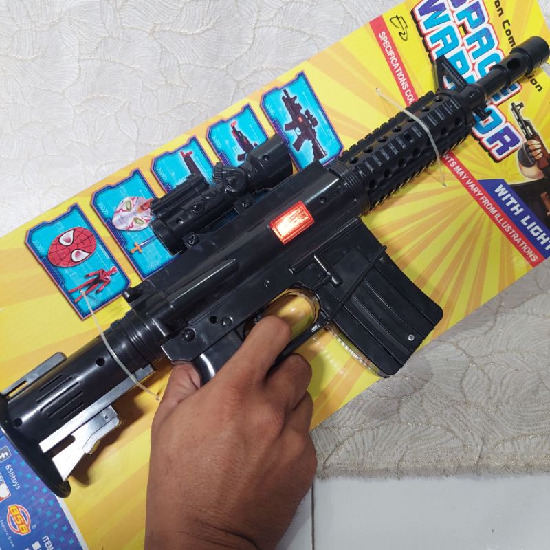 Jual mainan senjata tembak kretek kretekan snipper tentara Indonesia ...