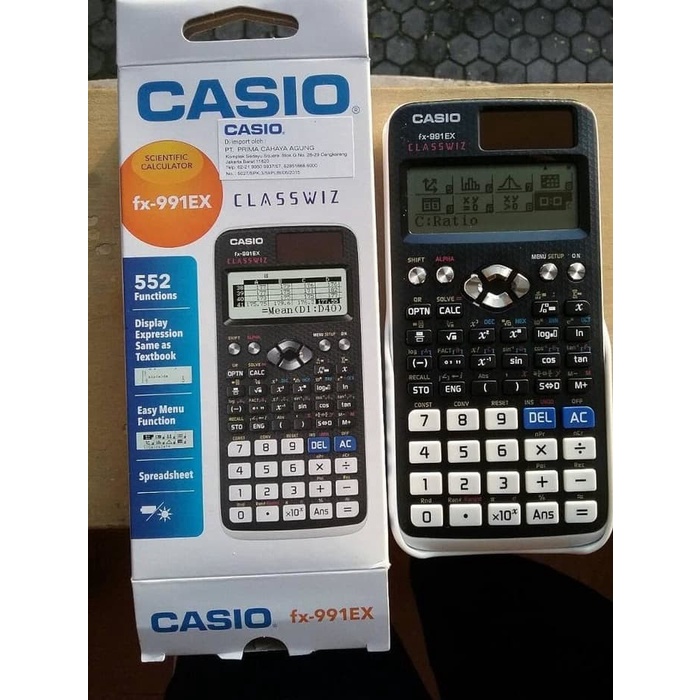 Jual Casio Fx 991 Ex Scientific Calculator Fx-991Ex Rf Kalkulator ...