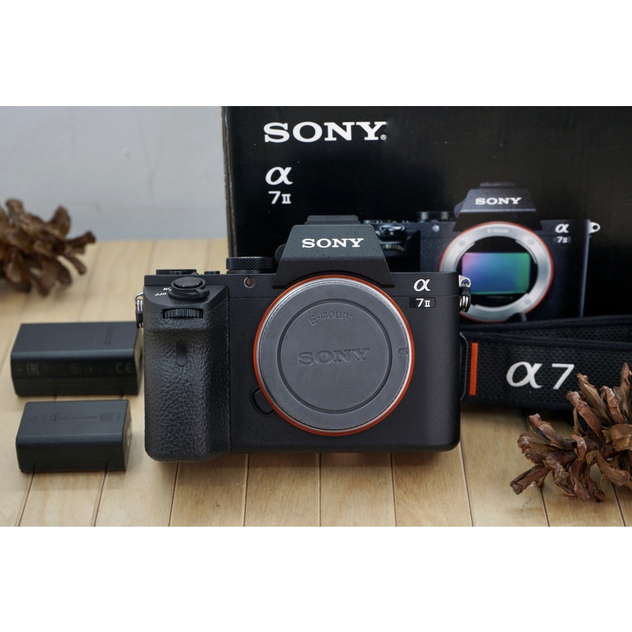 Jual Kamera Mirrorless Sony A7 Mark II Body Only SC 28rb 4K Fullset ...