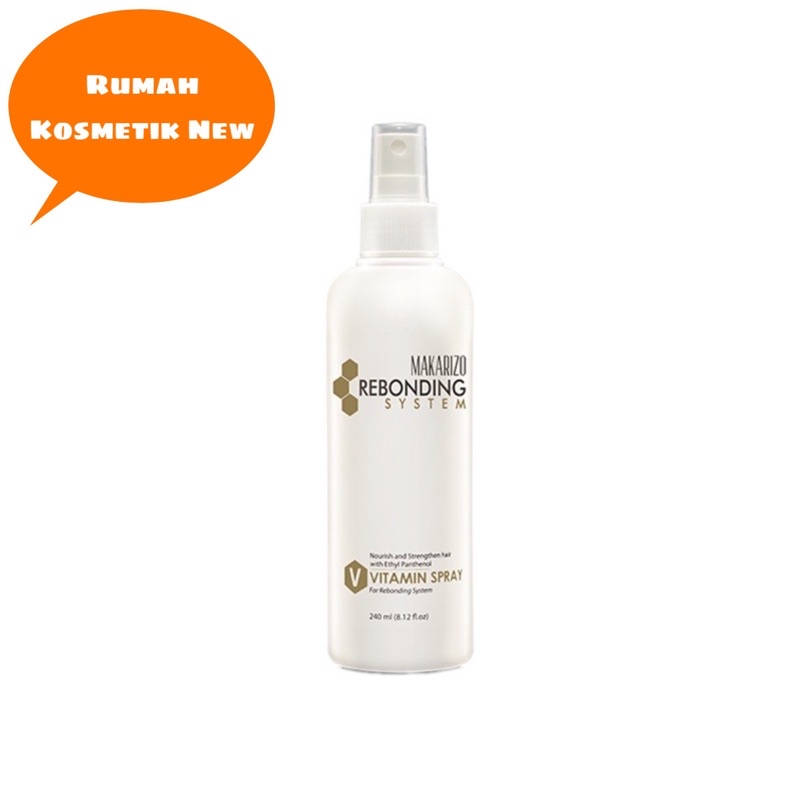 Jual Makarizo Rebonding System Vitamin Spray Untuk Rambut Smoothing 240 ...