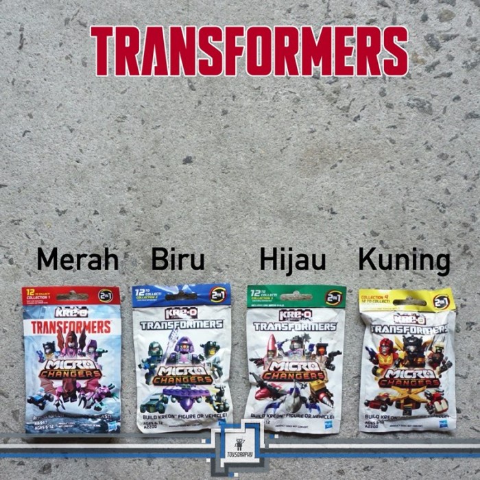Jual Transformers Kreo Micro Changers Blind Bag Transform Combine ...