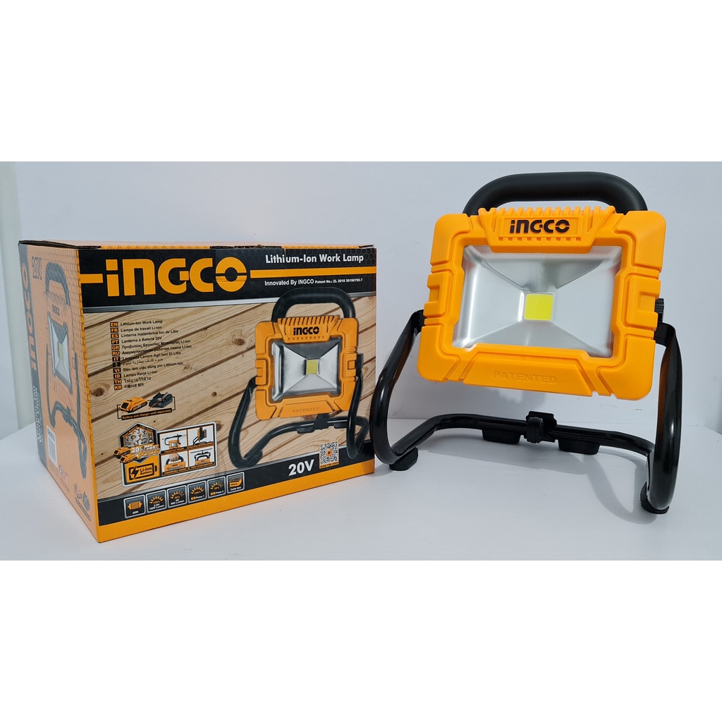 Jual LAMPU SOROT LED 20V CORDLESS INGCO UNIT ONLY 2CAHAYA - CWLI2025 ...