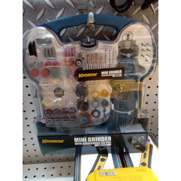 Jual Mesin Gerinda Mini 172 Pcs - Krisbow Original 100% | Shopee Indonesia