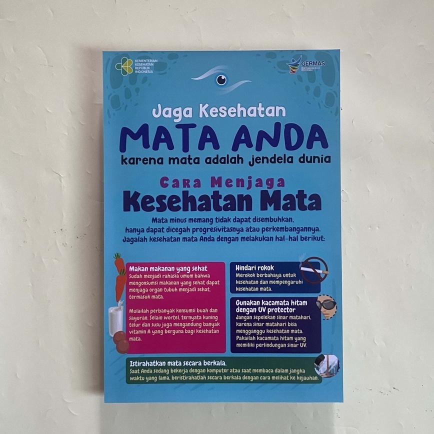 Jual Poster Kesehatan, Poster Kesehatan Mata, Menjaga Kesehatan Mata ...