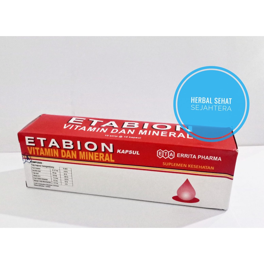 Jual ETABION Etabion etabion kapsul - untuk memenuhi kebutuhan vitamin ...