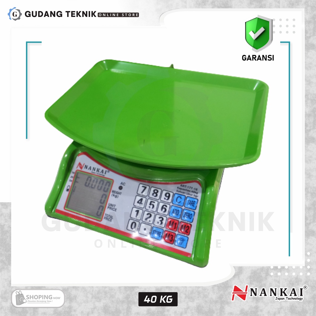 Jual Vitindy - Timbangan Duduk Digital 40KG NANKAI / Timbangan ACS ...
