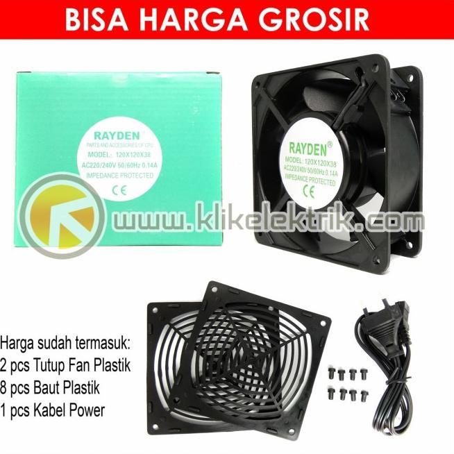 Jual Kipas Komputer Cooling Fan Rayden Pendingin Panel Blower AC 220V ...