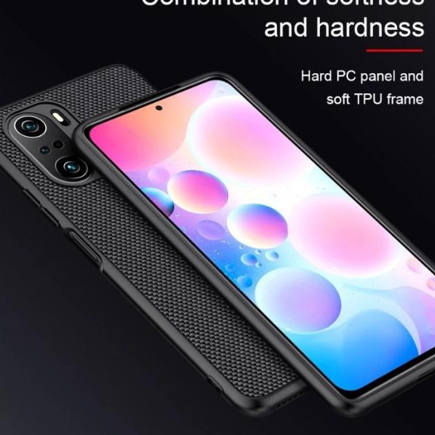 Jual XIAOMI POCO F3 NILLKIN TEXTURED NYLON ORIGINAL HARD TPU SILICONE ...