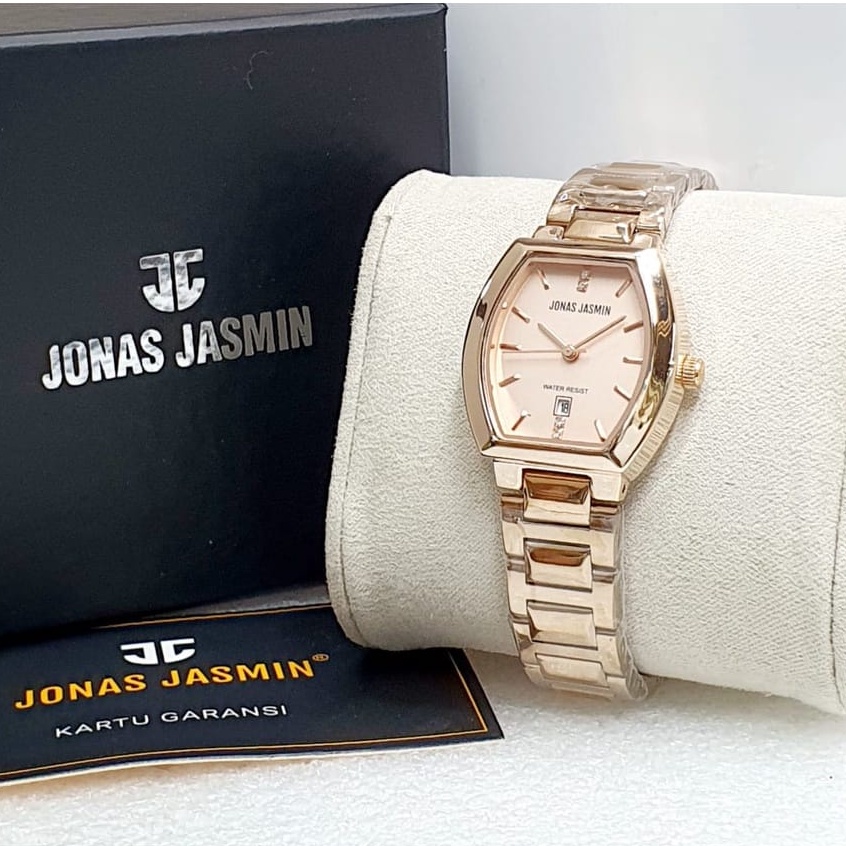 Jual ( BISA COD ) Jam Tangan Wanita Original JONAS JASMIN Oval 2219 ...