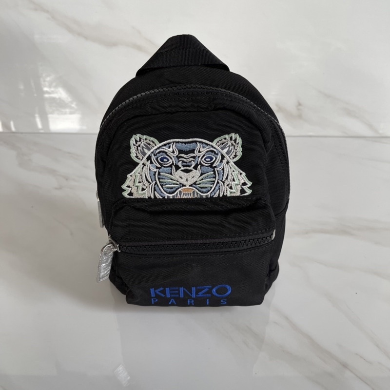 Jual KENZO MINI TIGER BEBEBOO BACKPACK BLACK BLUE | Shopee Indonesia