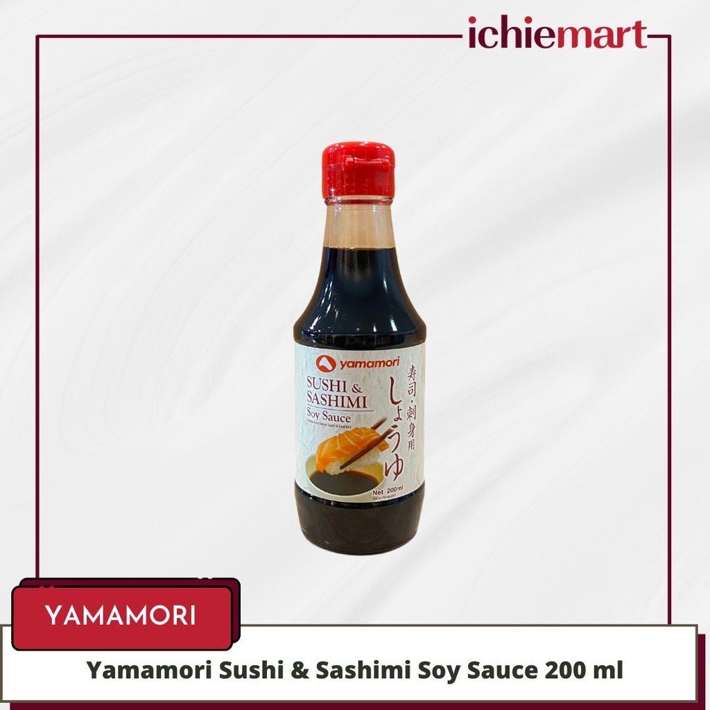 Jual Yamamori Sushi and Sashimi Soy Sauce 200 ml | Shopee Indonesia