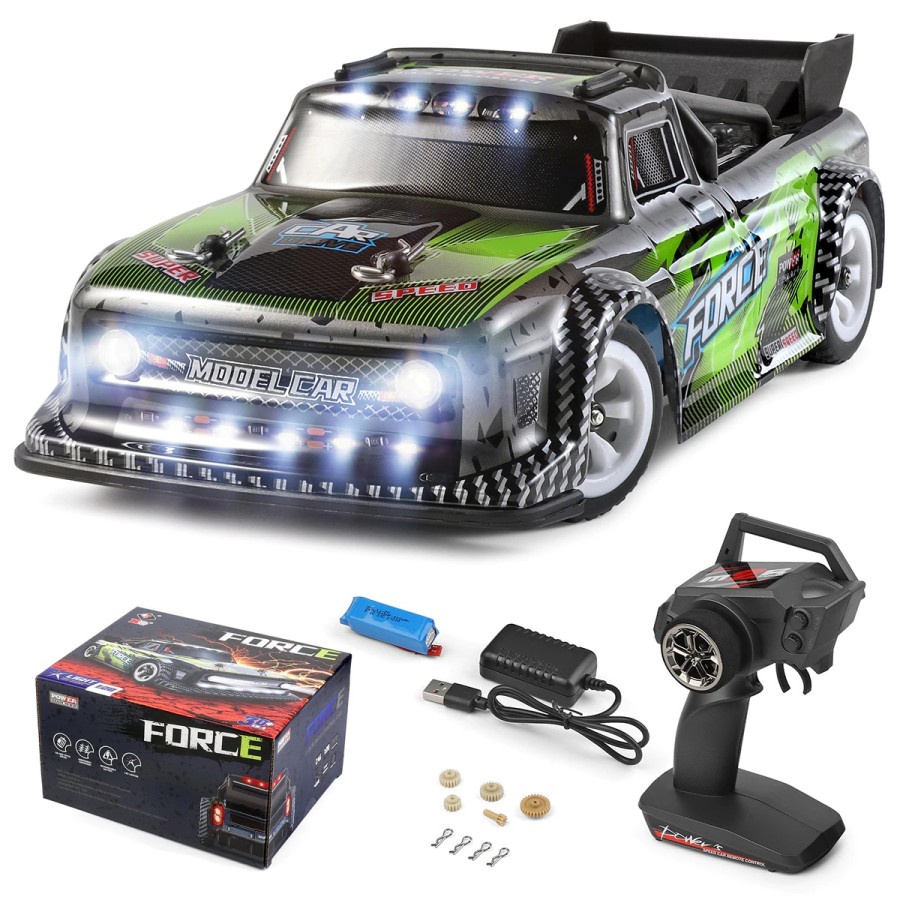 Jual RC Car WL 284131 Mobil RC Drift Metal Chassis 1/28 Short Course ...