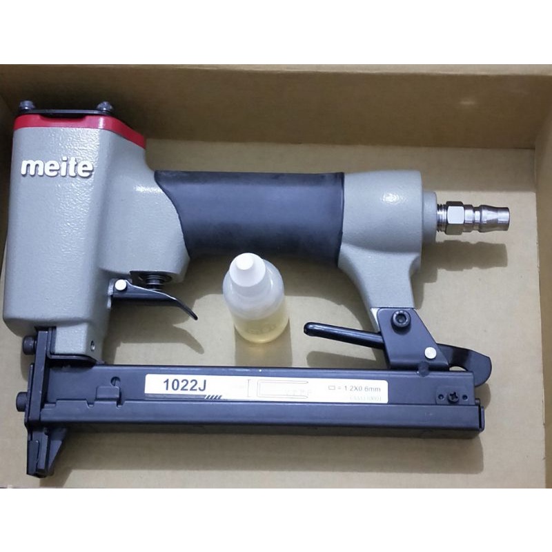 Jual Air Stapler 1022J (1,2x0,6mm) MEITE - Pneumatic nailer | Shopee ...