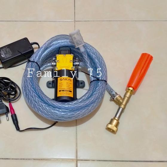 Jual Alat steam motor cuci ac Pompa dc 12 volt Mesin setim stim cuci ...