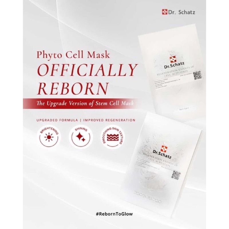 Jual BPOM Dr Schatz Phyto Cell Mask (5 sheet) - New Stem Cell Mask | Shopee Indonesia
