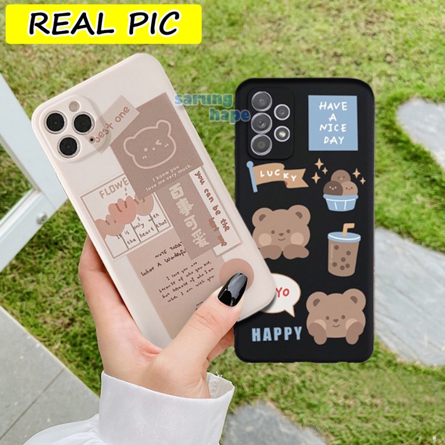 Jual Back Motif Cute BEAR Soft Case For All Type SmartPhone(Baca ...