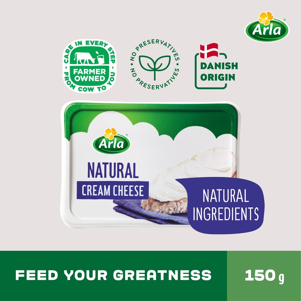 Jual Arla Cream Cheese Natural 150gr | Shopee Indonesia