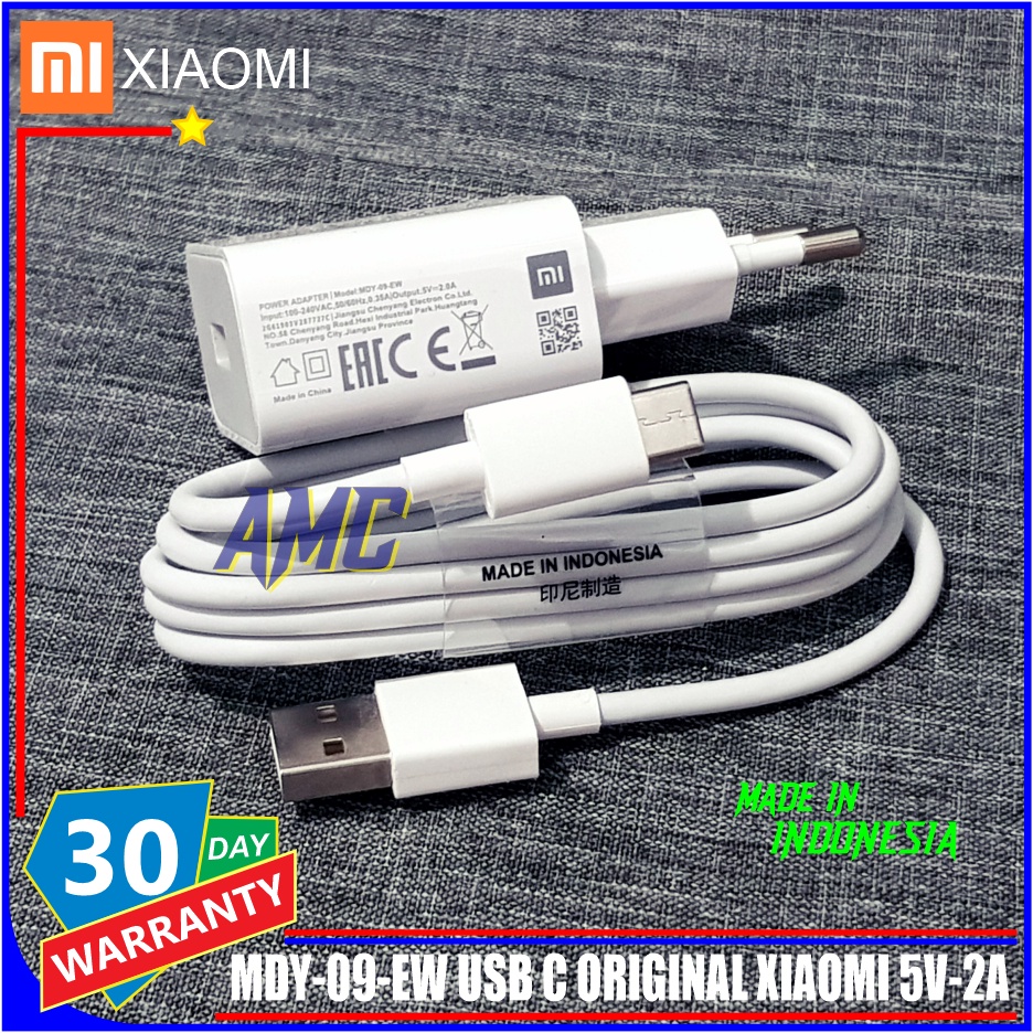 Jual Charger Xiaomi Redmi 9 ORIGINAL 100% USB C Resmi Indonesia ...