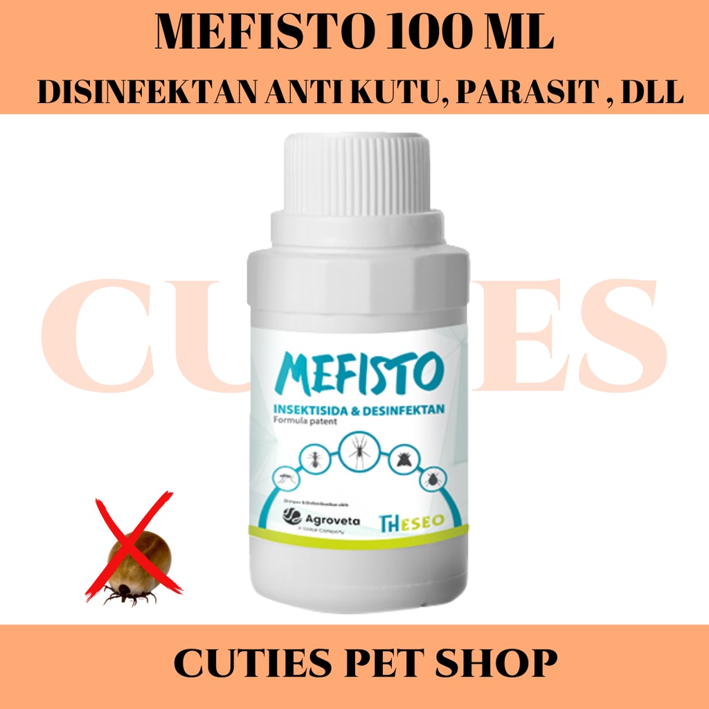 Jual MEFISTO DISINFEKTAN & INSEKTISIDA ANTI KUTU ANTI VIRUS ANTI ...