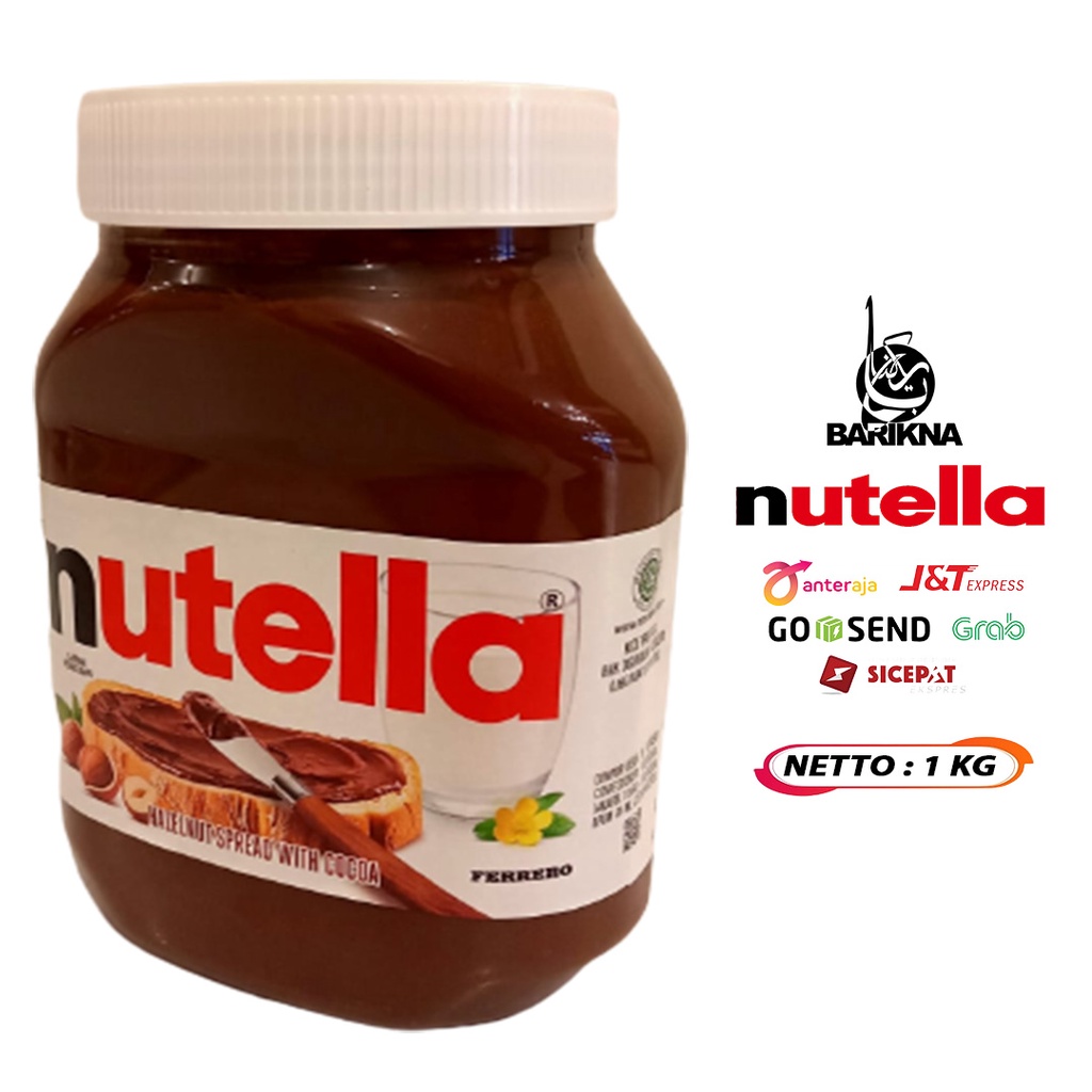Jual NUTELLA/SELAI/COKLAT/NUTELLA SELAI COKLAT 1KG | Shopee Indonesia