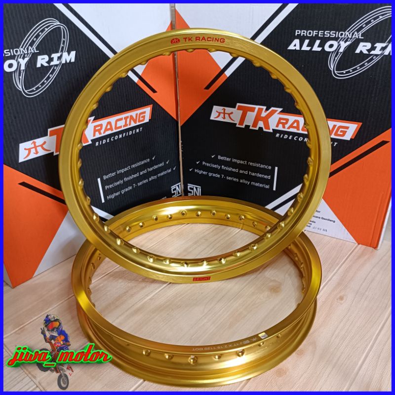 Jual velg TK racing GOLD ring 17 140 160 185 215 hole 36 warna GOLD ...