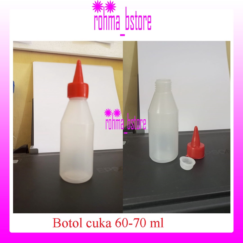Jual Botol Plastik Cuka 60-70 ml per 25 Pcs | Shopee Indonesia