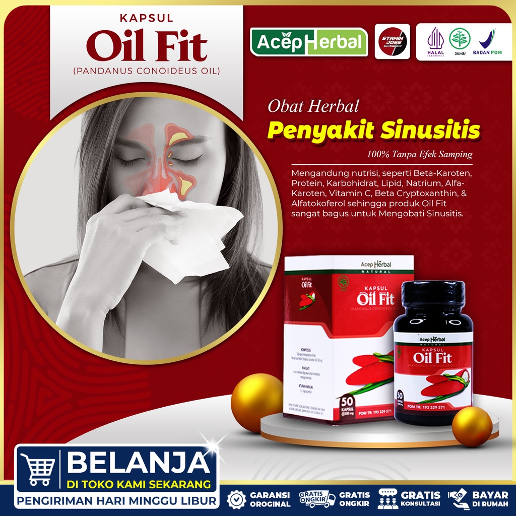 Jual Obat Sinusitis Hidung Tersumbat Anosmia Tidak Bisa Mencium Bau ...