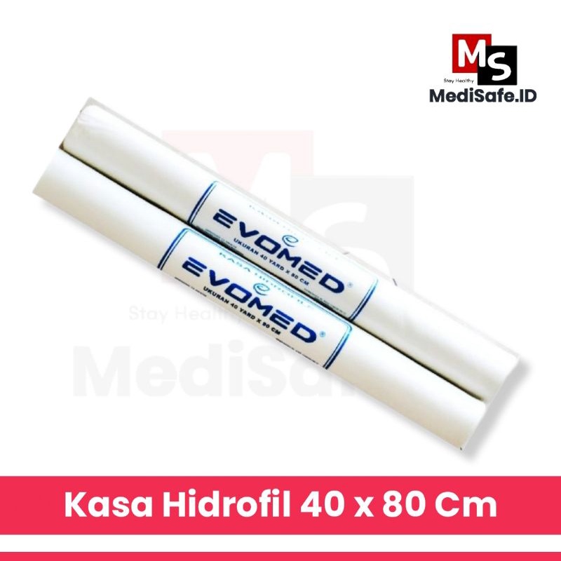 Jual Kasa Hidrofil 40 x 80 Evomed Kasa Roll Gulung *SUPER QUALITY* | Shopee Indonesia