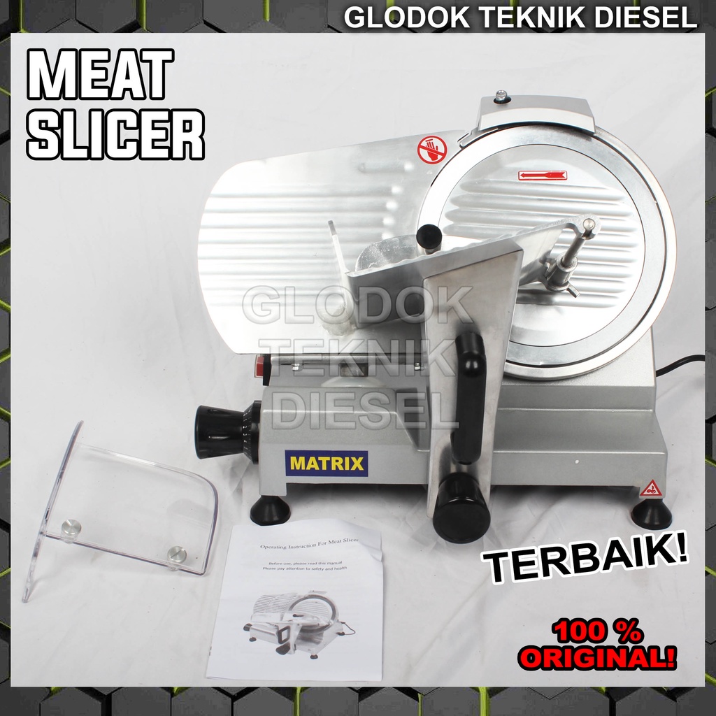 Jual Meat Slicer Mesin Pengiris Daging Otomatis 10 Inch Food Slicer 250 ...