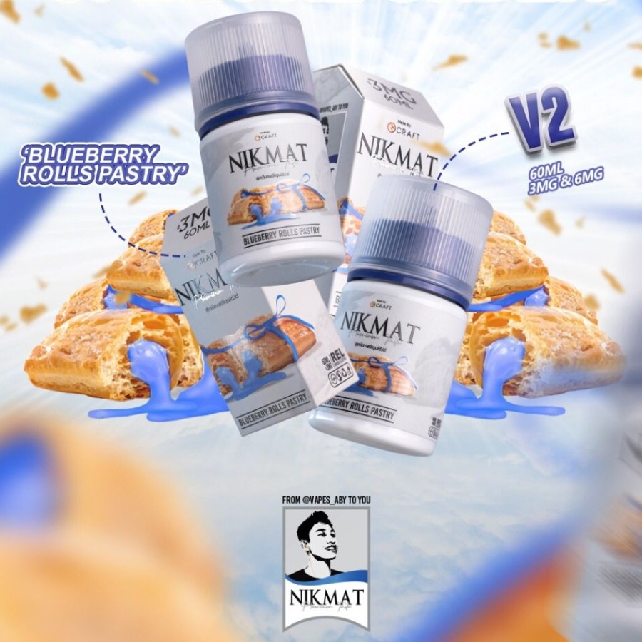 Jual NEW LIQUID NIKMAT BLUEBERRY V2 FREEBASE 60ML | Shopee Indonesia