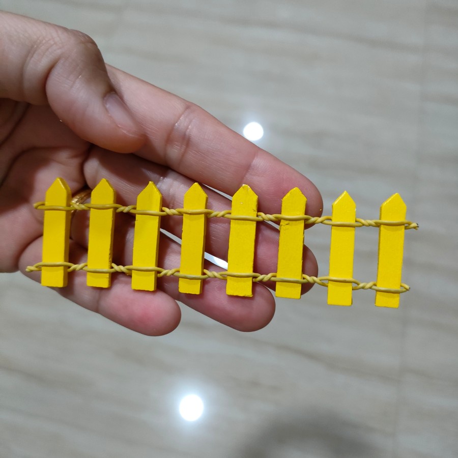 Jual Cake Topper Pagar - Decorasi Taman Mini - Pagar Tanaman - Dekorasi ...