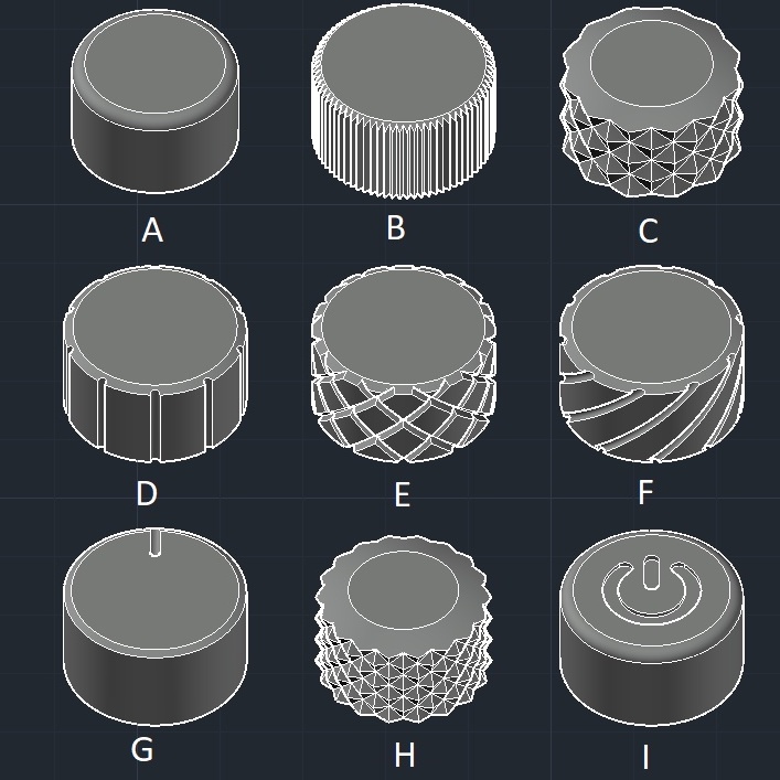 Jual Custom Volume Knob for Koodo Solar Mechanical Keyboard (6mm D ...