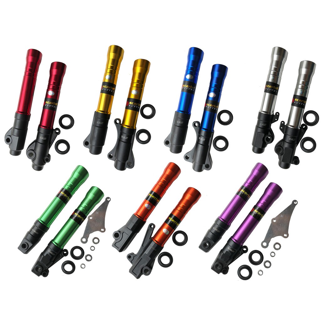 Jual Bottom Shock Tabung Shock depan SCARLET Mio Suol Beat Smash ...