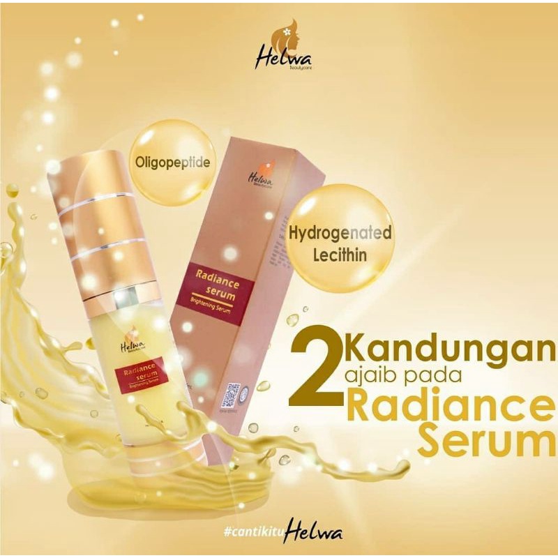Jual Helwa Radiance Serum (Free Pouch) | Shopee Indonesia