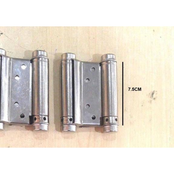 Jual Engsel Koboi Stainless Steel 3" / Engsel Pintu Dua Arah | Shopee ...