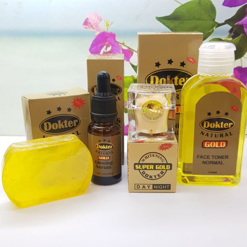 Jual paket cream dr gold 4in1 original | Shopee Indonesia