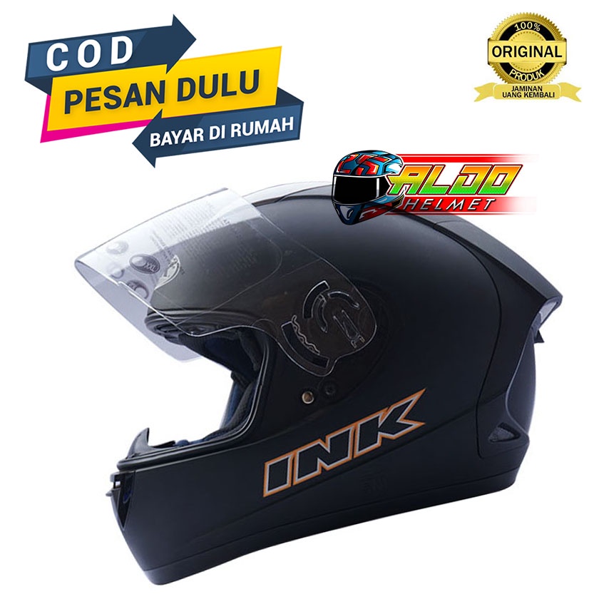 Jual HELM INK | INK CL-MAX | HELM INK CL MAX BLACK DOFF ORIGINAL | Free ...