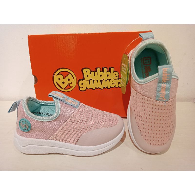 Jual Bubble Gummers Sepatu Sneakers Anak Balita Perempuan Slip On Pink ...